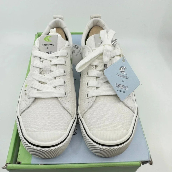 Cariuma | Shoes | New In Box Cariuma Peanuts Earth Oca Low Canvas ...